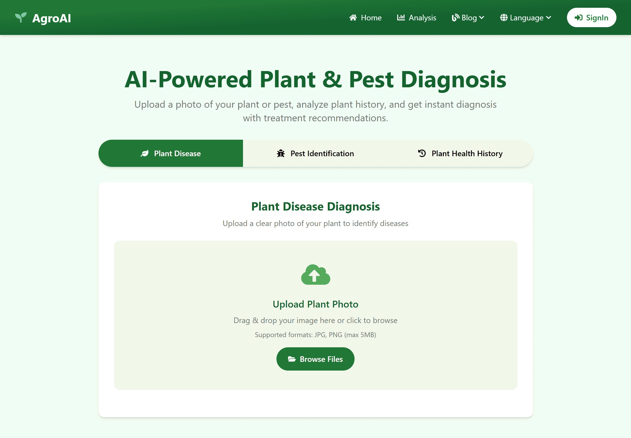 Agro AI – Smart Agricultural - Orisius Technology
